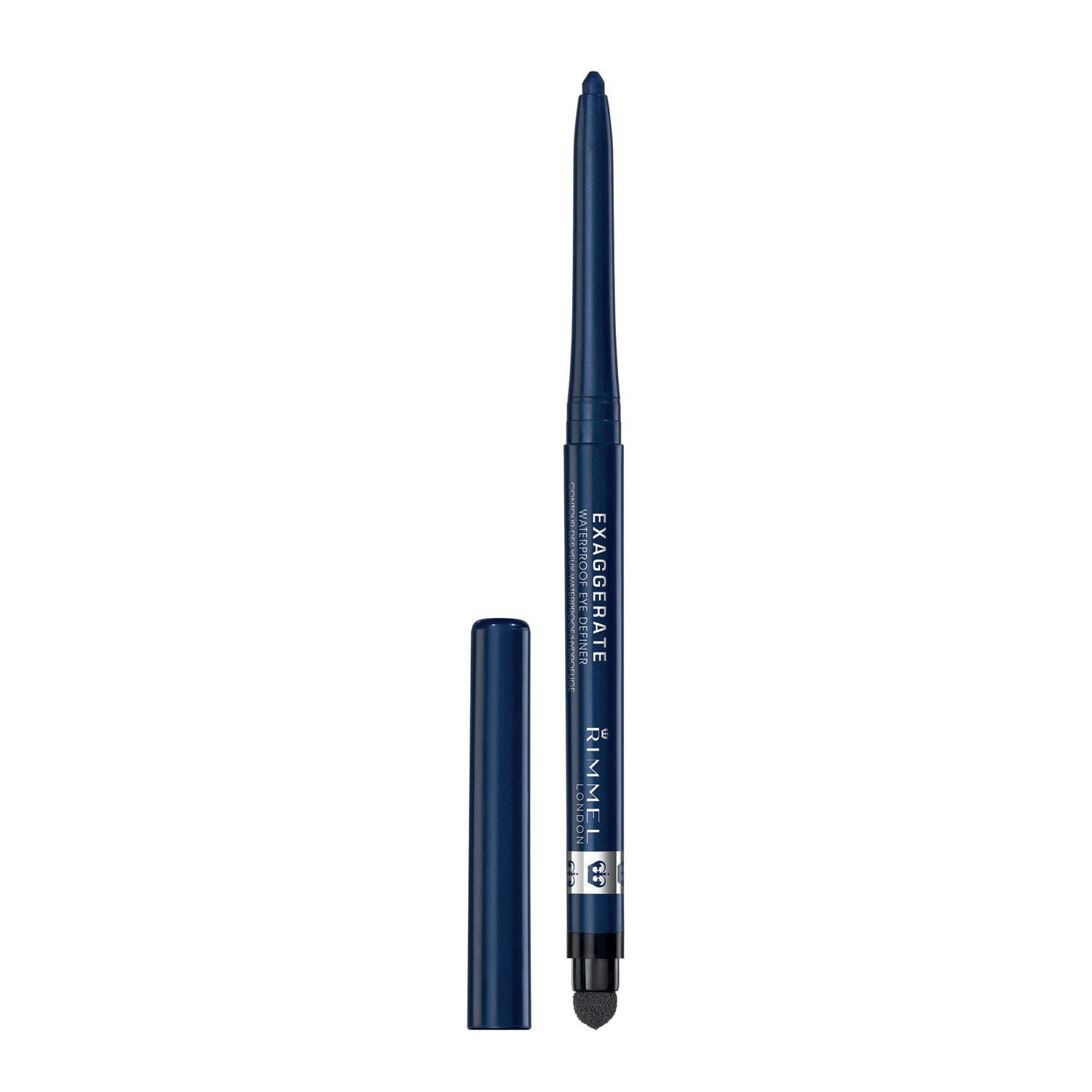 Rimmel Exaggerate Waterproof Eye Definer, built-in smudger & sharpener ...