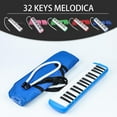 LZYWOD 32 Keys Melodica with Mouthpiece Blowpipe Keyboard * Musical ...