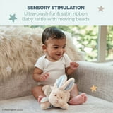 Bearington Baby Bunny Tail Plush Stuffed Animal Bunny with Rattle, 8 ...