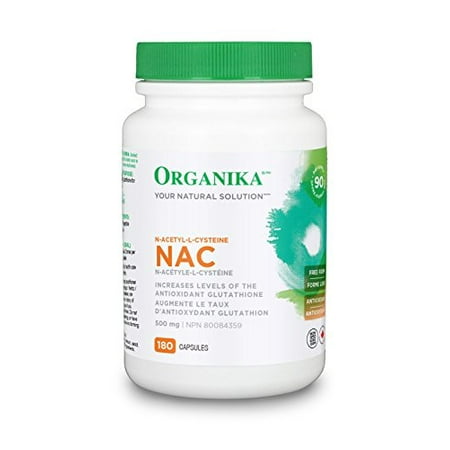 Organika Nac (N-Acetyl-L-Cysteine) 180 Vcaps - Walmart.ca