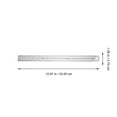 ZHAOYIQ Stainless Steel Measuring Ruler Set - Dual Scale - Portable ...
