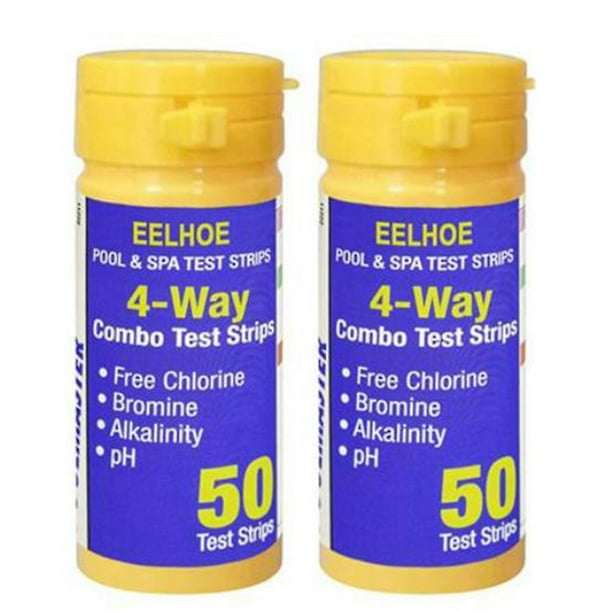 Smart 4-way Water Test Strips Pool Test Strip Water Quality Ph Test ...