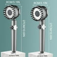 Herunwer Shower Head With Handheld High Pressure Water Flow And