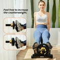 Leikefitness Steel Tibialis Trainer, Tib Bar Raise Machine for Lower ...