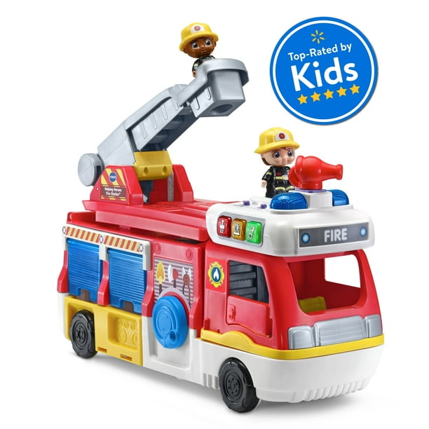 VTech Helping Heroes Fire Station Playset With Two Firefighters ...