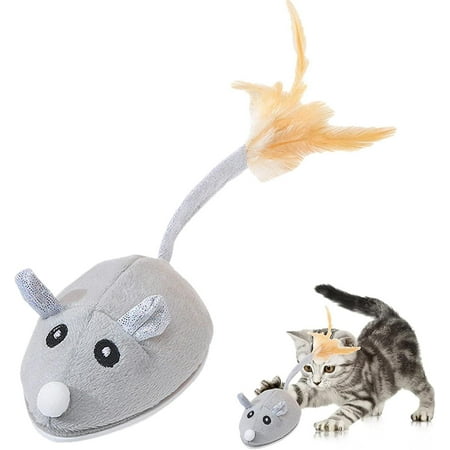 Interactive Cat Toy Mouse, Moving Automatic Cat Toys Mice Cat Mouse Toy ...
