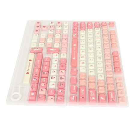 Mechanical Keyboard Keycaps, 135 Keys PBT Keycap Set For 96 Mechanical ...