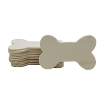 Creative Hobbies Wood Dog Bone Cutout Shapes, 3.5 Inch Unfinished ...