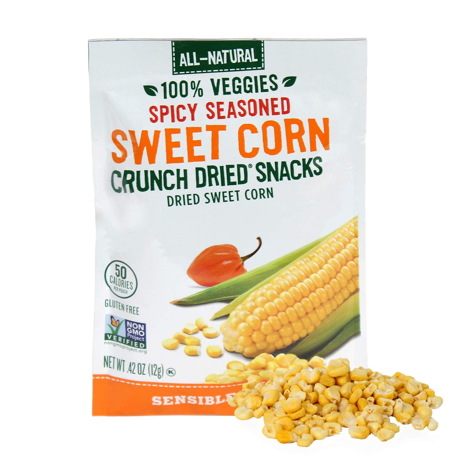 Spicy Seasoned Sweet Corn Net Wt. 0.42 oz (48/case) - Walmart.com