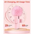 Pink Mini Wireless Microphone for iPhone & Android, Lavalier Microphone ...