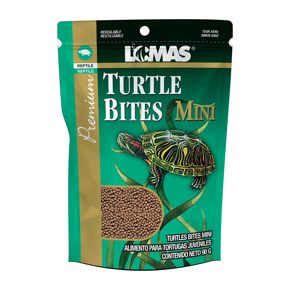 Alimento para Reptiles Lomas Turtle Bites Mini 90 g | Walmart en línea