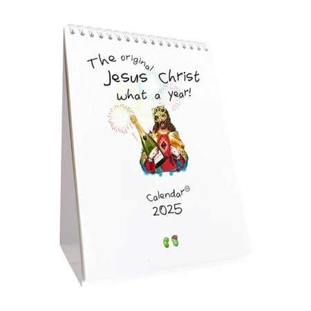 Perfect Gift! Jesus Christ WHAT A YEAR Calendar 2025, Inspiring Jesus ...