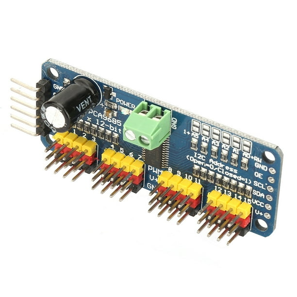 Módulo de PC, PCA9685 16 canales Módulo servo PWM de 12 bits ...