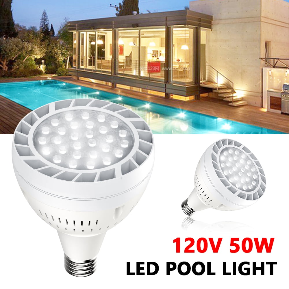 TOOL1SHOoo 50W LED Underwater Swimming Pool Light Inground Bulb for ...