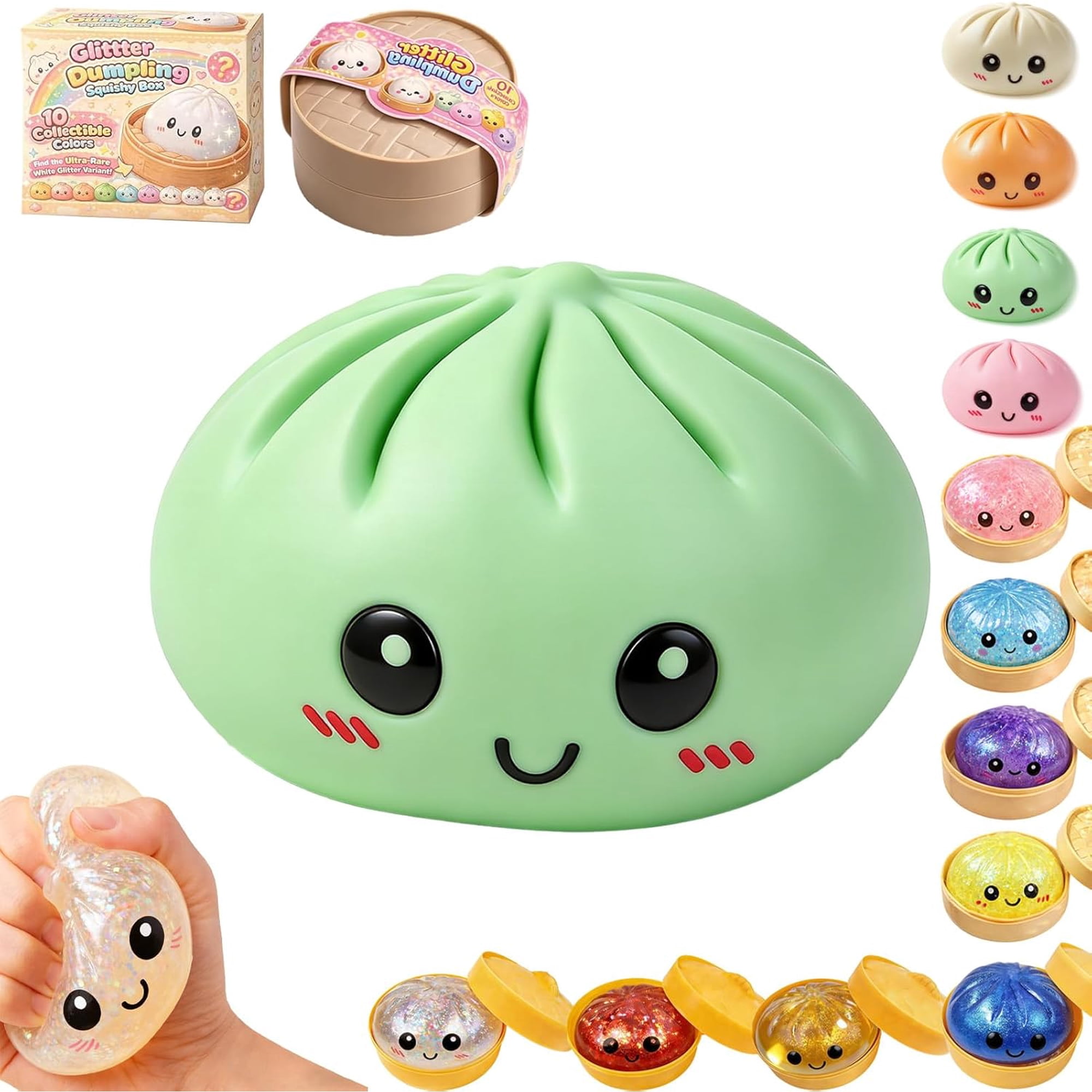 Click here for Stijggn Colorful Dumpling Stress Balls Taba Squish... prices