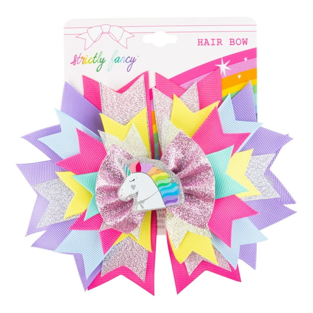 Strictly Fancy Party Bow, Clip Closure, Pastel Colored - Walmart.com