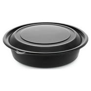 Pactiv Rose Pattern Plastic Cake Container 13", Black Base/Clear Lid ...
