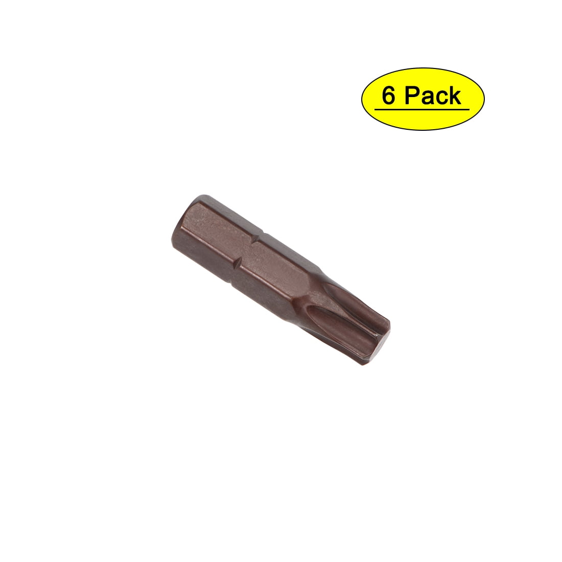 Torx Bits 6 pcs 1/4 Inch Hex Shank Magnetic T35 Screwdriver Bit Set ...