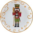 Holiday Magic Nutcracker 9" Dessert/Salad Plates, Multicolor, Medium ...