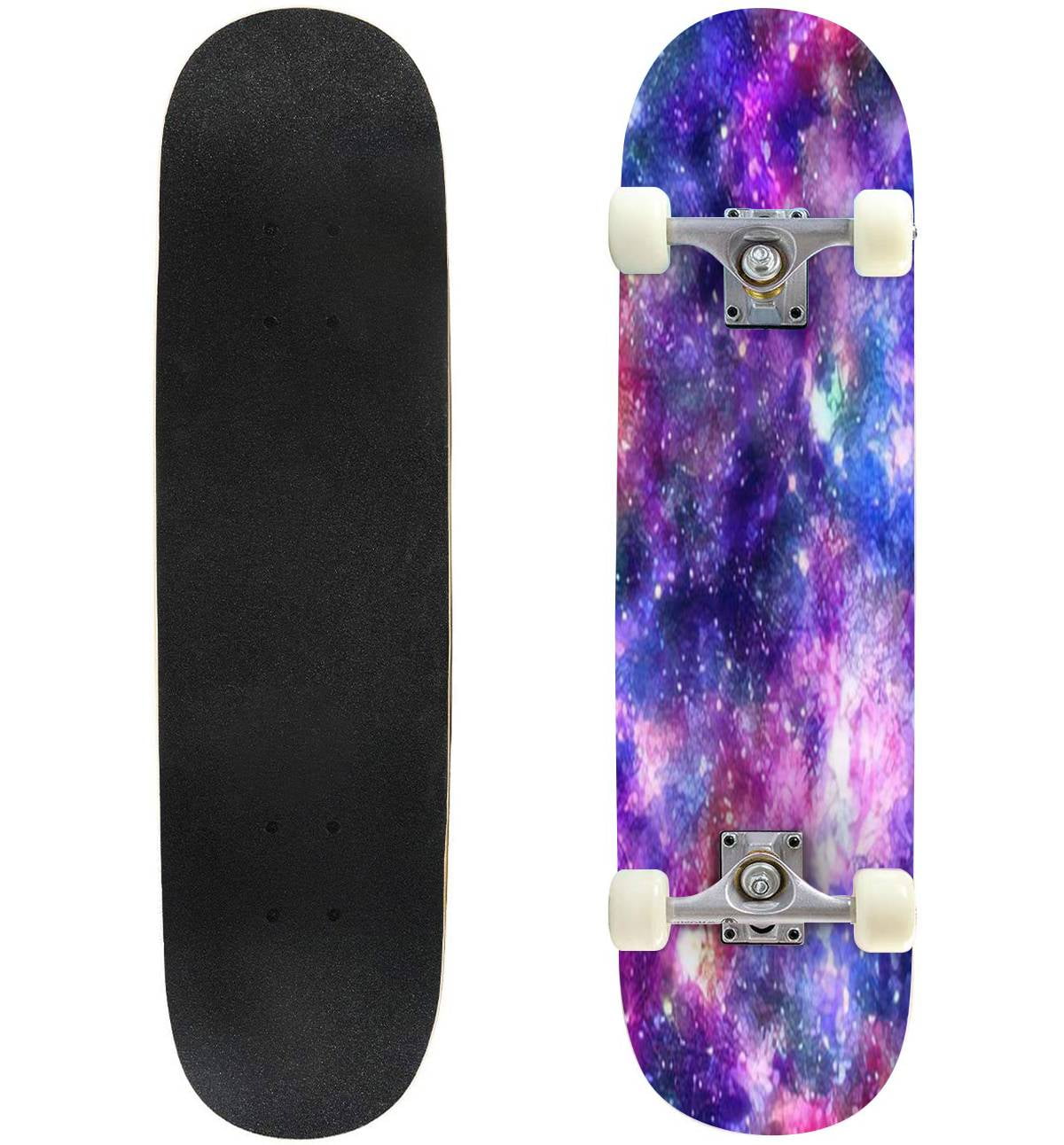 Galaxy Night Print Outdoor Skateboard Longboards 31"x8" Pro Complete ...