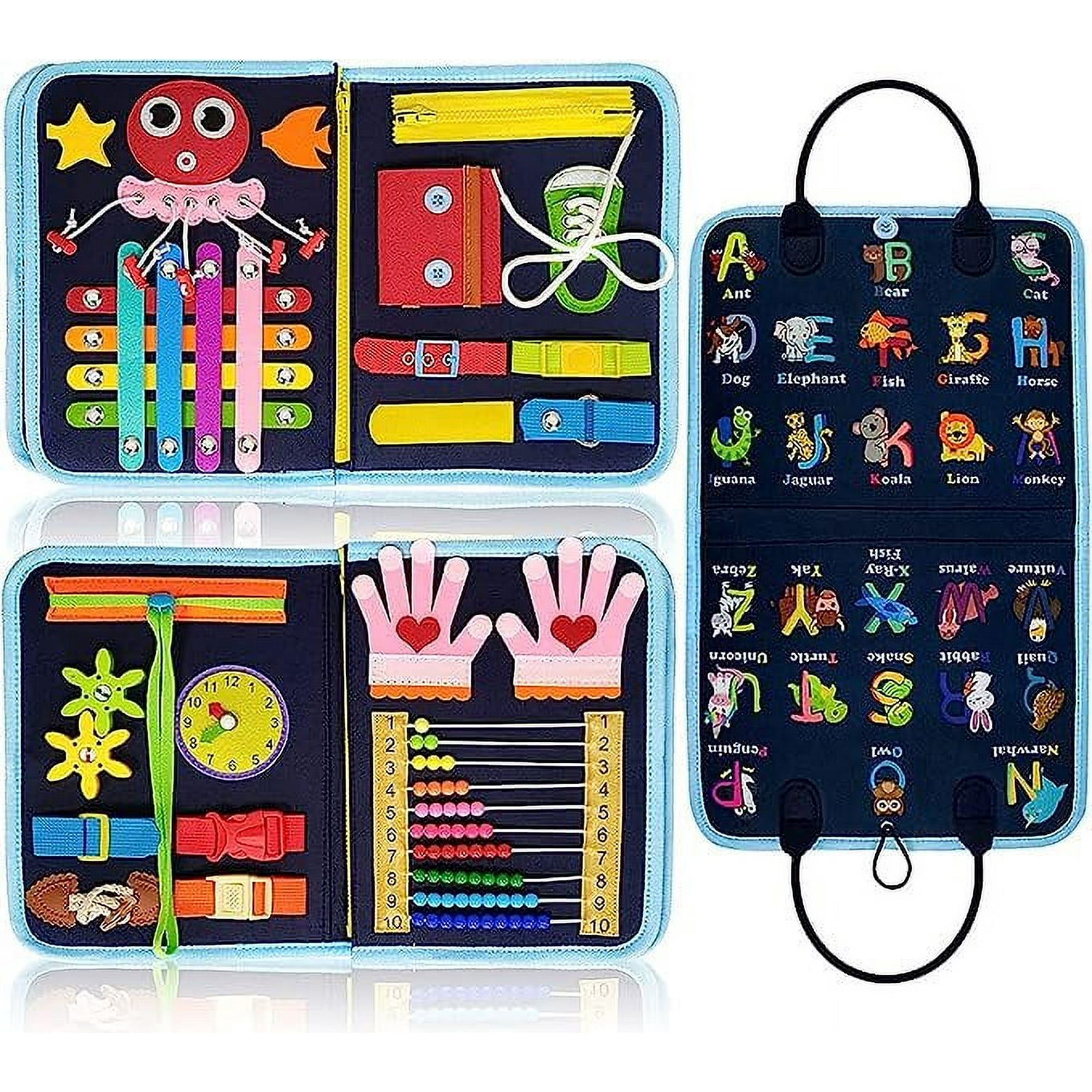 Click here for Pointerteck Busy Board Montessori Toys For 1 2 3 4... prices