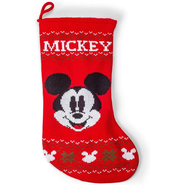 Disney Mickey Mouse Knit Stocking - Walmart.com