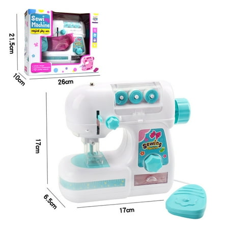 Electric Sewing Machine Toy for Girls Small Household Appliances Toys ...