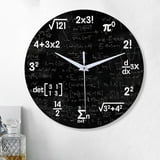 Math Clock Mathematical Equations , Wall Clock Gifts for Engineers ...