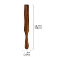 WRITWAA Wooden ula for Kitchen Use with Long Handle and Stain Resistant ...