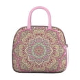 Mandala Insulated Lunch Bag – Ethnic Boho Pattern Cooler Tote, Reusable ...