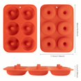 Ekuci LFGB Silicone Donut Mold - Set of 2, Non-Stick, Dishwasher Safe ...