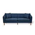 LifeSky 3-Seater Sofa with Deep Channel Tufting for Family Movie Night ...