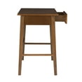Linon Charlotte Desk, Rich Brown Finish, 30 inches Tall - Walmart.com