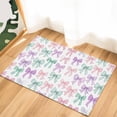 Doormat Colorful Bow Tie Doormats Entrance Door Rug Cute Floor Mat ...