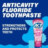ACT Kids Anticavity Fluoride Toothpaste, Bubble Gum Blowout, 4.6 oz ...