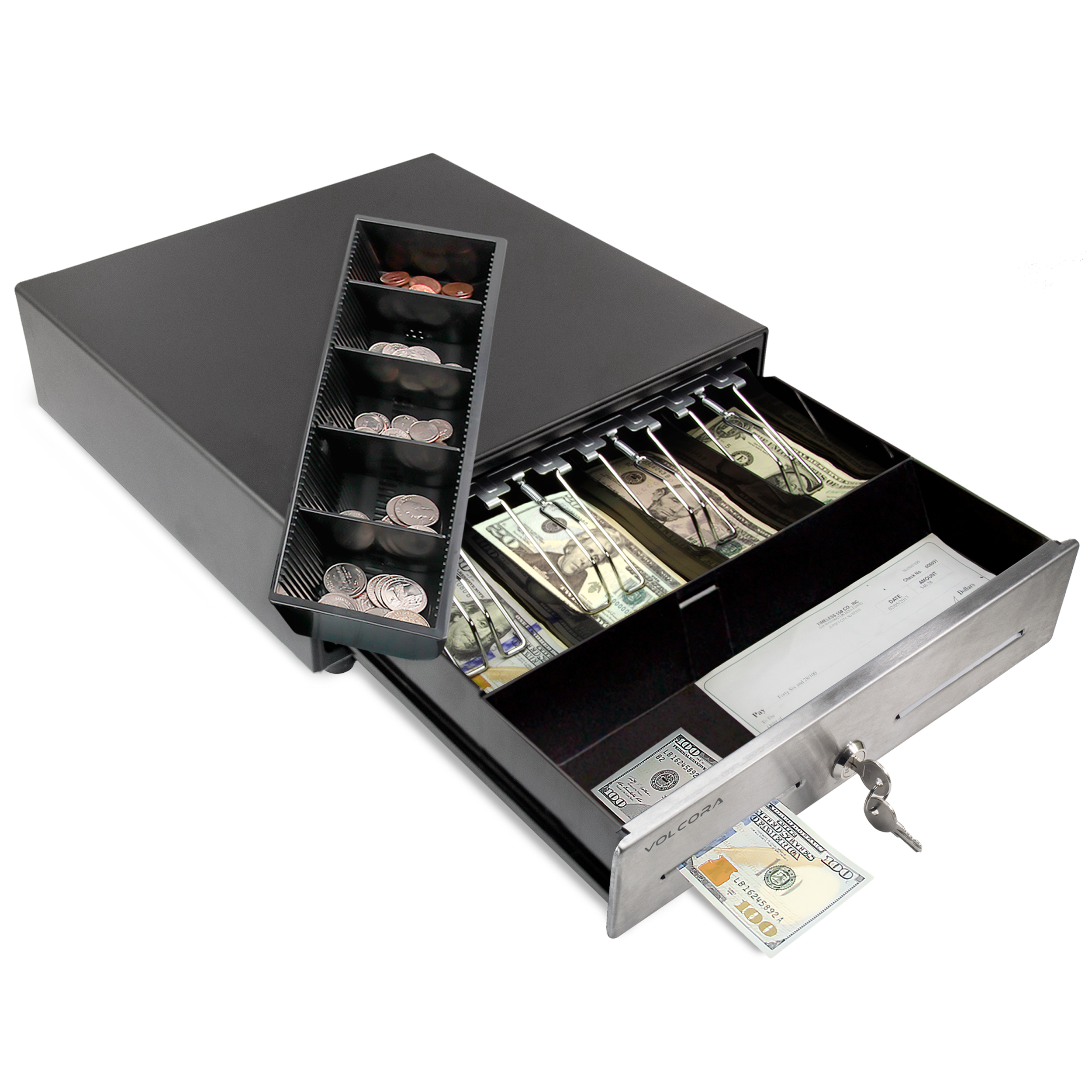 Mini Cash Register Drawer For Point Of Sale POS System With 4 Bill 5 Mini Cash Register Drawer For Point Of Sale POS System With 4 Bill 5
