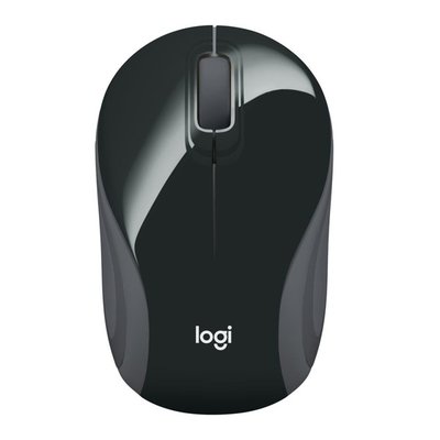 Logitech M187 Mini Wireless Optical Mouse, Black - Walmart.com