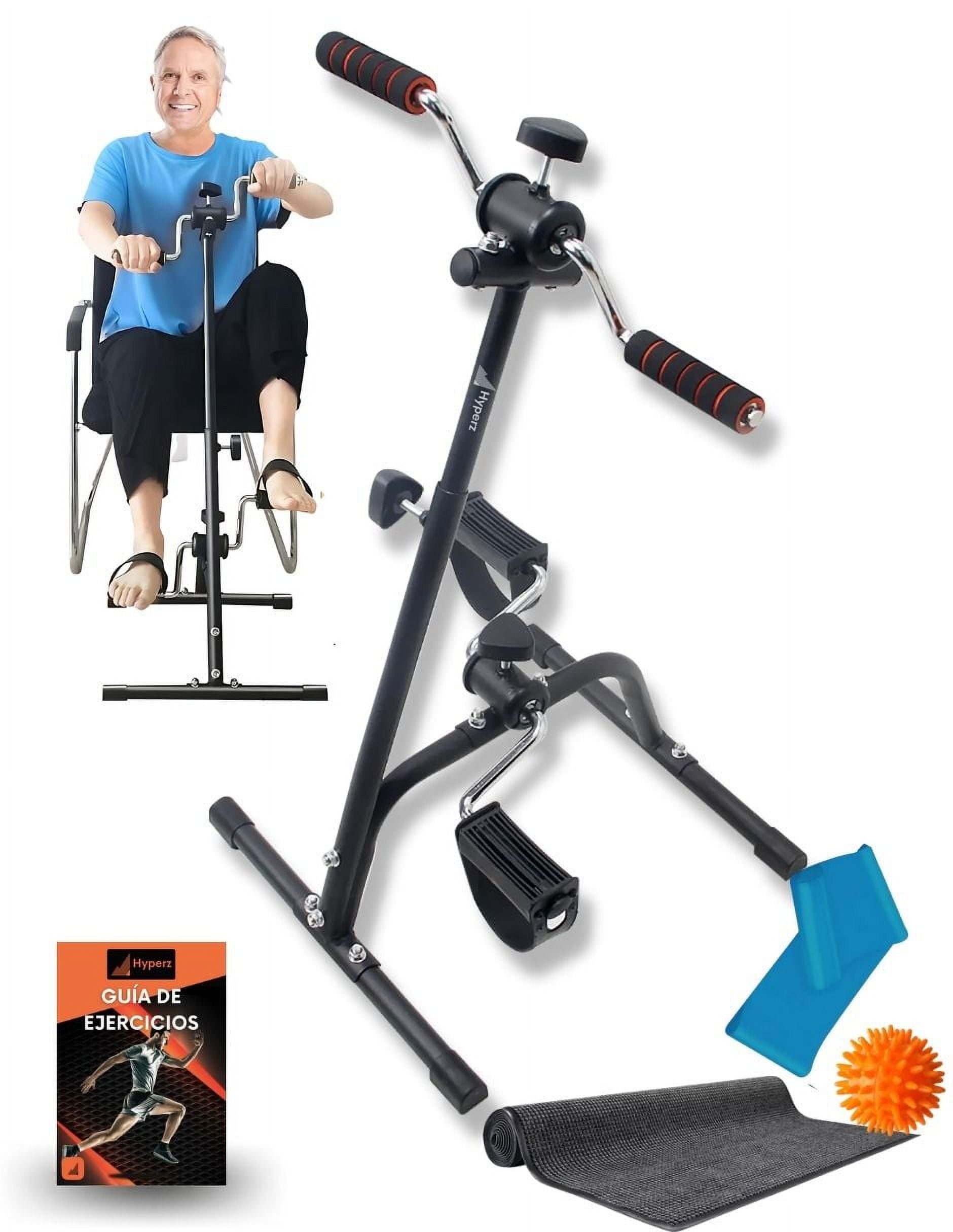Ejercitador de Pedales de Terapia HYPERZ Bicicleta Estática Máquina de Ejercicios en casa para ...