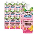 Mooala Organic Strawberry Banana Milk, 8 Fluid Ounce (Pack of 12 ...