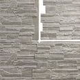 Ekena Millwork EverStone Faux Stone Siding, Grey, 48" - Walmart.com