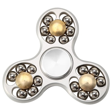 Stylish Fingertip Spinner with Steel Ball Bearings - Black Stress ...