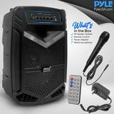 Pyle 600W Portable Bluetooth Speaker System with High-Powered PA ...