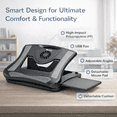 MAX SMART Ergonomic Adjustable Laptop Stand with Detachable Mouse Pad ...