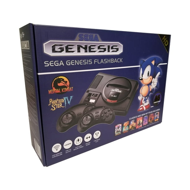 Sega Genesis Flashback Console 2018, At Games, 696055188888 - Walmart ...