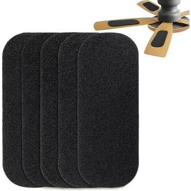 5 Pack Ceiling Fan Filters for Blades, Activated Coconut Carbon Fan ...
