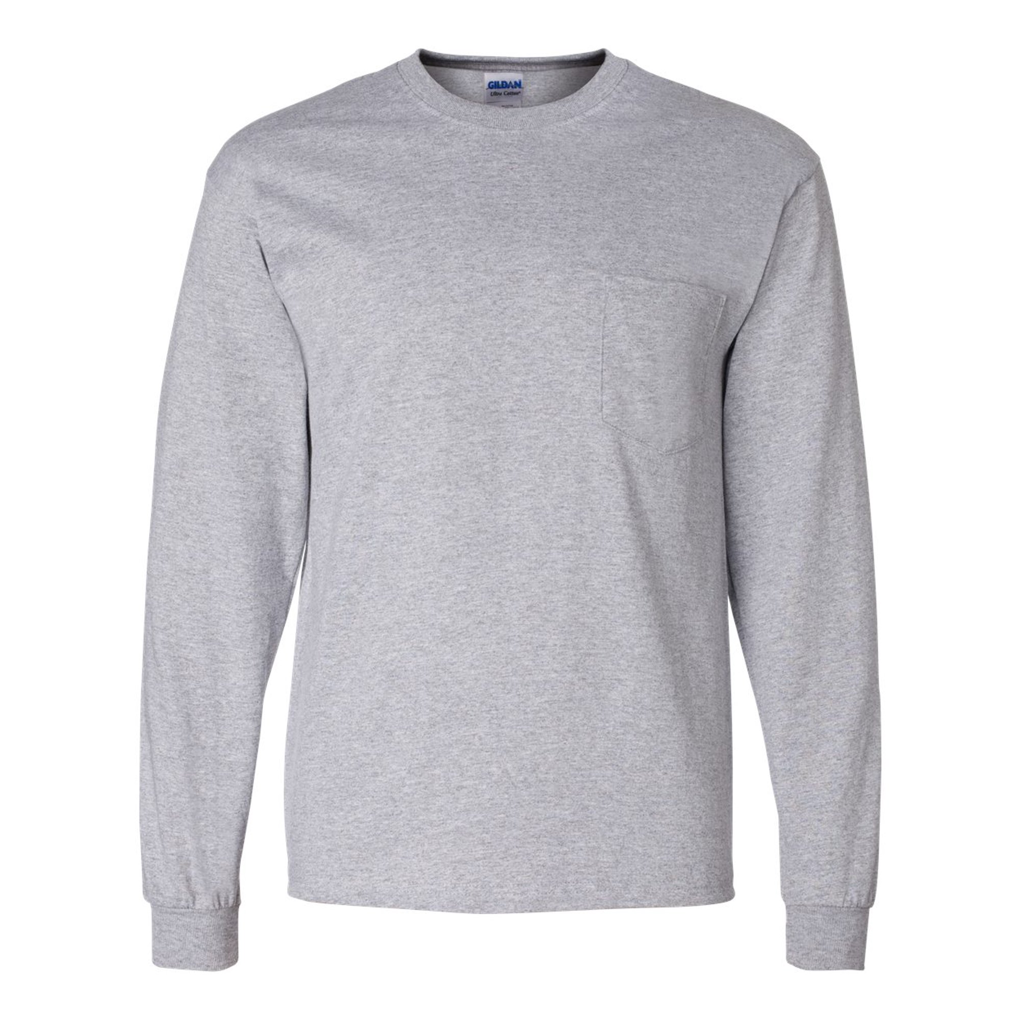 Click here for Gildan Ultra Cotton Long Sleeve Pocket T-Shirt prices