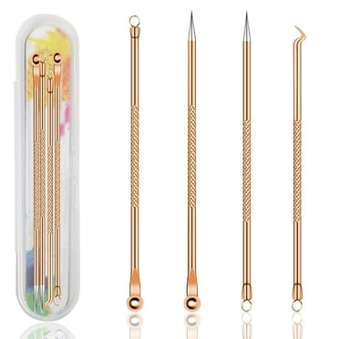 Equate Stainless Steel Dual-Ended Blemish & Pimple Extractor Tool ...