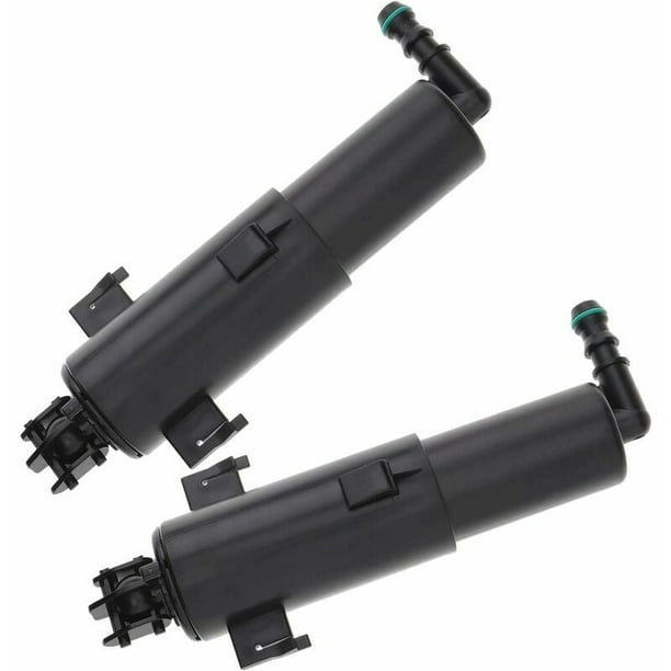Set of 2 Windshield Washer Nozzles for Left and Right Headlights ...