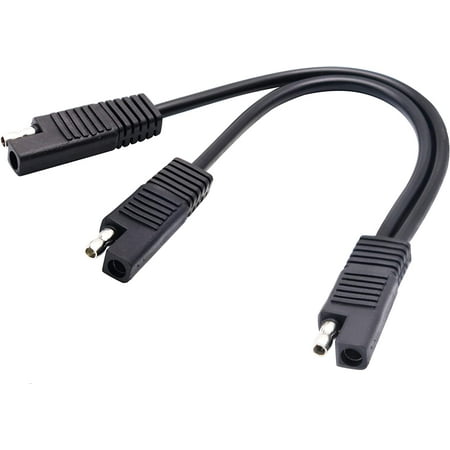 AAOTOKK SAE Y câble d'extension séparateur SAE 1 à 2 SAE DC Power câble ...