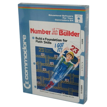 Number Builder (1984) Commodore Amiga Vintage Video Game | Walmart Canada
